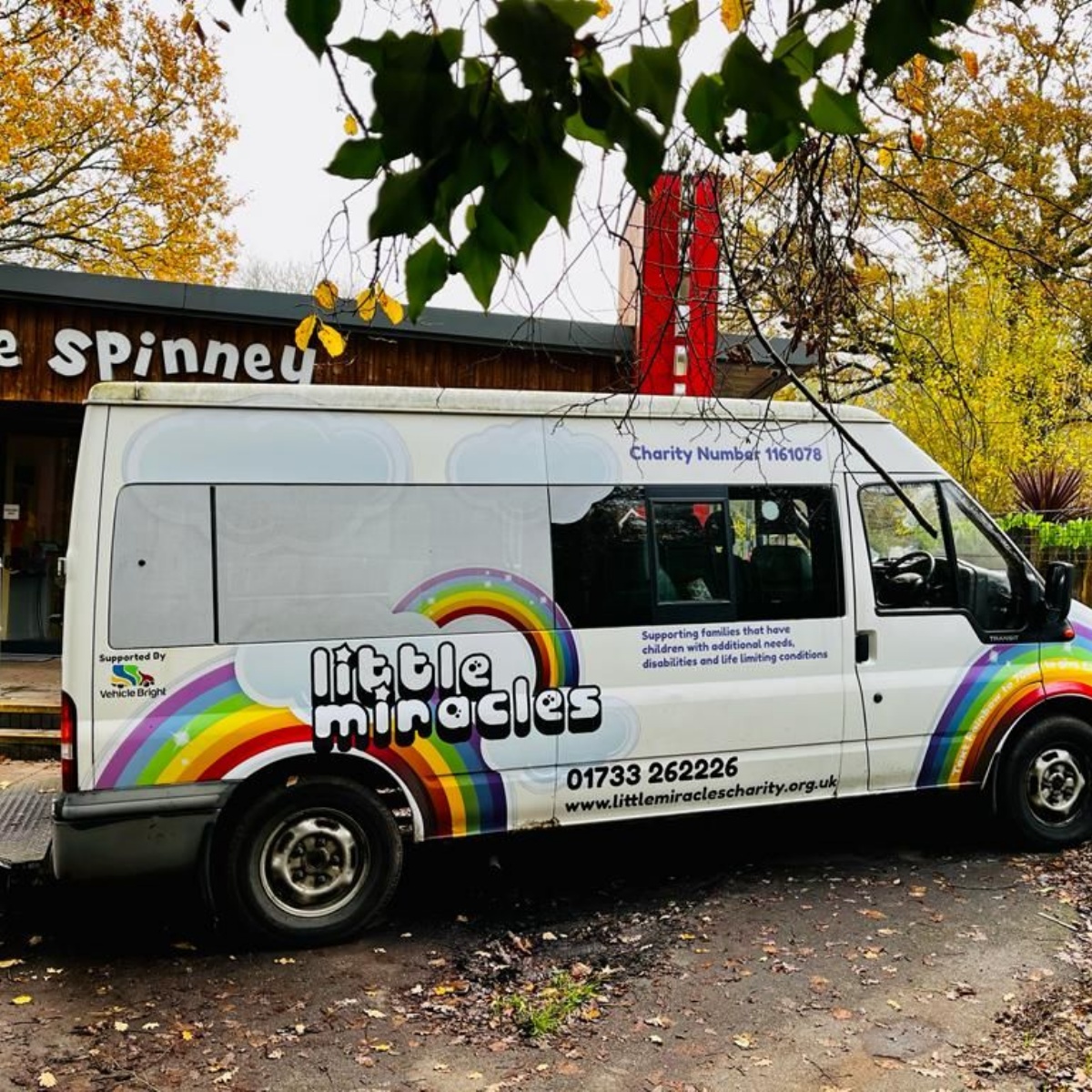 Little Miracles - Our Rainbow Bus is going Banger Racing!