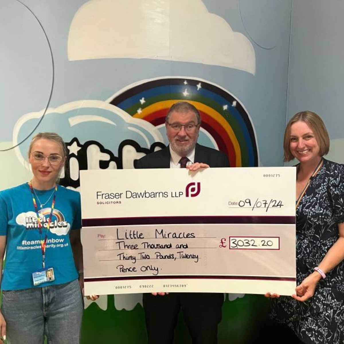 Little Miracles - Fraser Dawbarns raise over £3,000 in charity golf day!